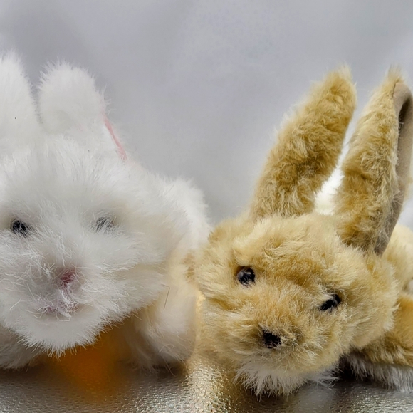 Furry Folk Puppets | Toys | Vintage Furry Folk Hand Puppets Bunny ...